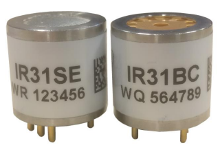VQ1B Combustible Gas Sensor Pellistor Pair, 2V-300mA, Solid Legs