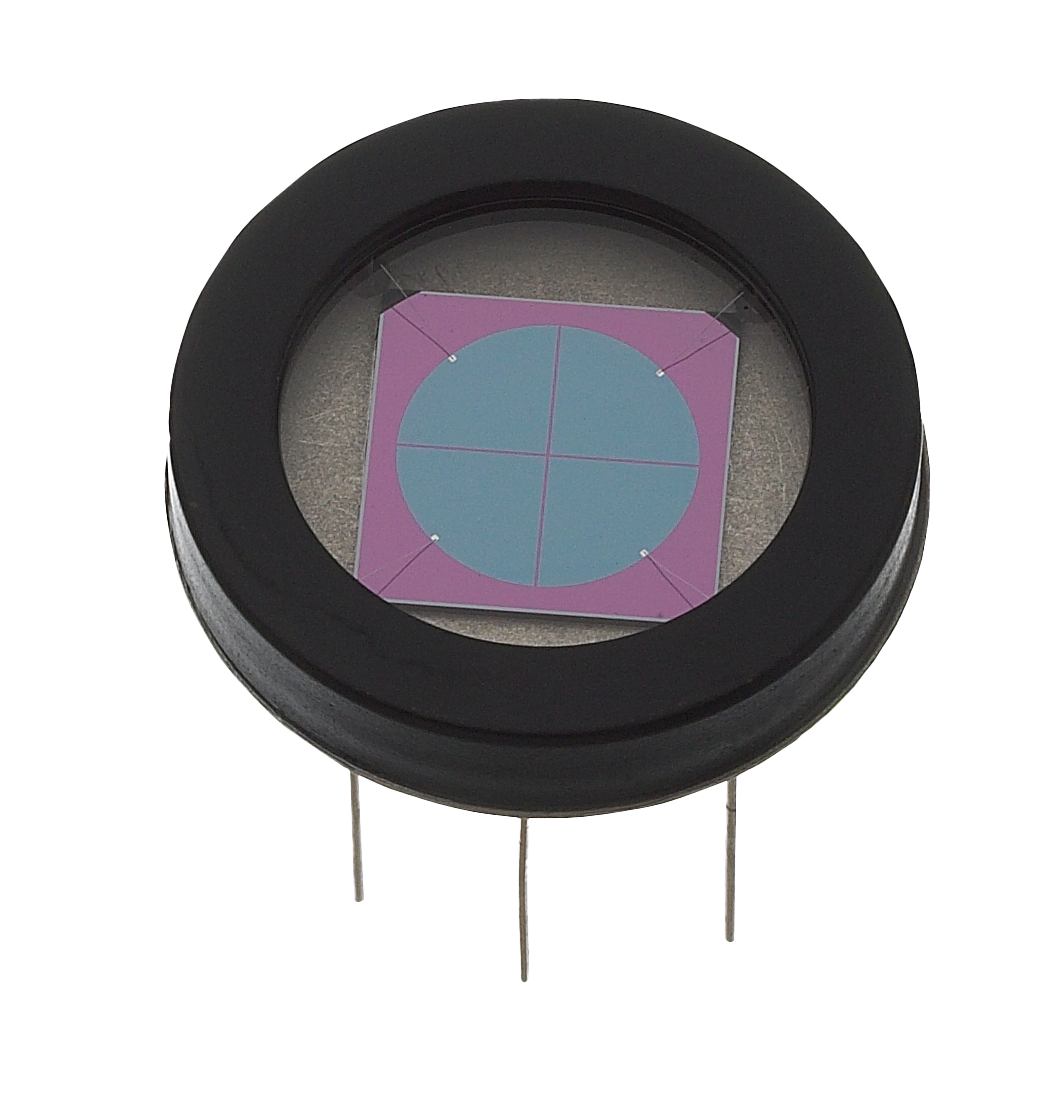 SD380-23-21-051 QUADRANT FOUR ELEMENTS (2x2) Si Segmented Photodiode TO-8