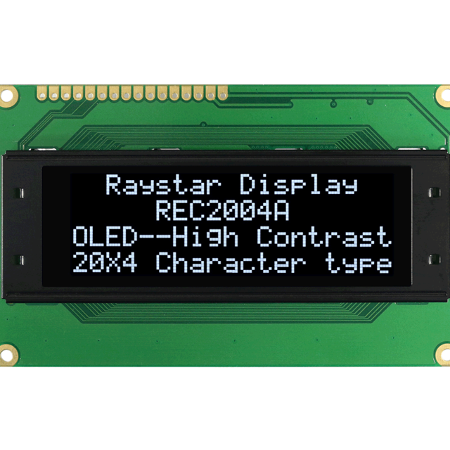 Monochrome alphanumerische OLED