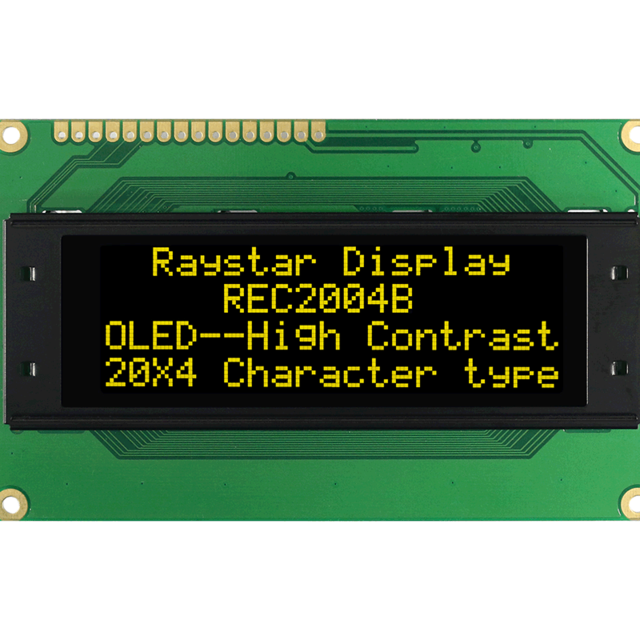 Monochrome alphanumerische OLED