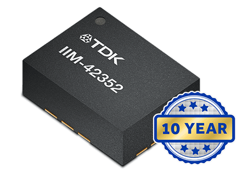IIM-42352 3‑axis MEMS Accel for tilt monitoring Industrial
